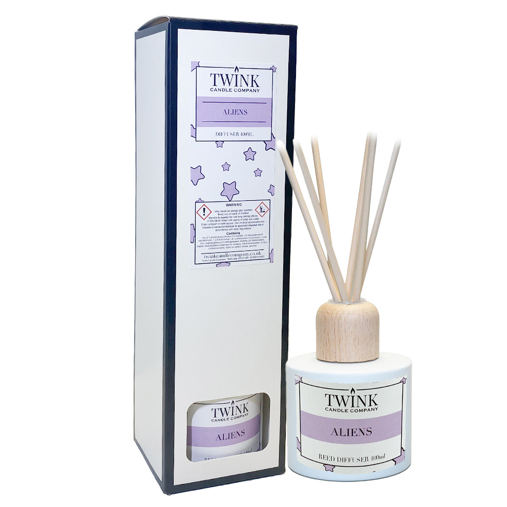 Aliens (100ml) Reed Diffuser – Twink Candle Company